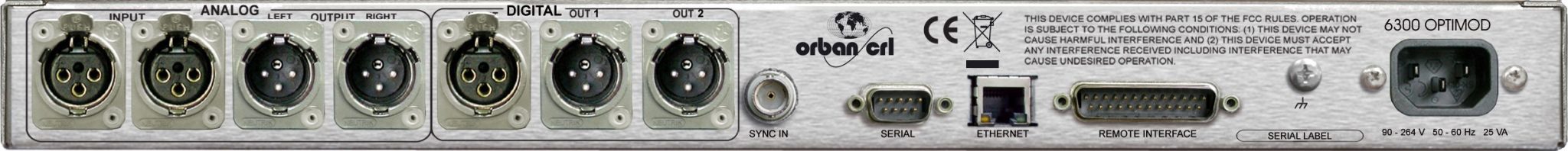 ORBAN Optimod 6300 - Eurocom Broadcast