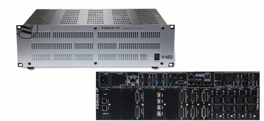 AEQ FORUM IP SPLIT 12F - Eurocom Broadcast AEQ FORUM IP SPLIT 12F - Eurocom Broadcast