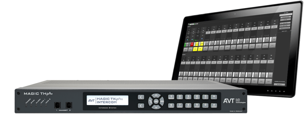 AVT MAGIC THipPro VoIP Intercom System - Eurocom Broadcast