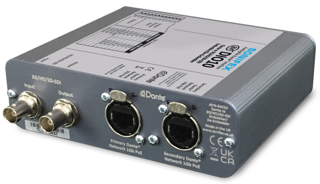 SONIFEX AVN-DIO10 - Eurocom Broadcast