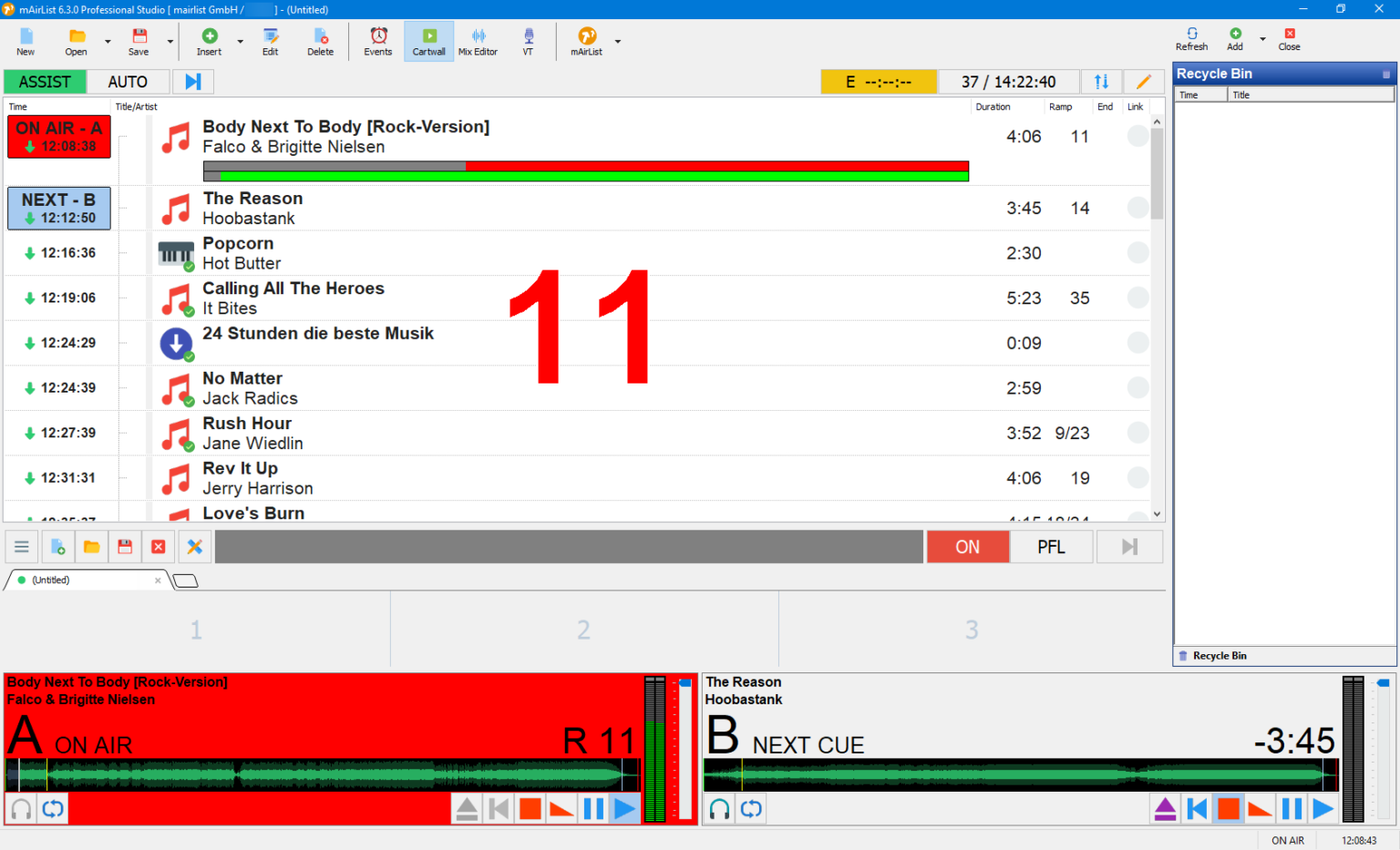 mAirList PRO - Eurocom Broadcast
